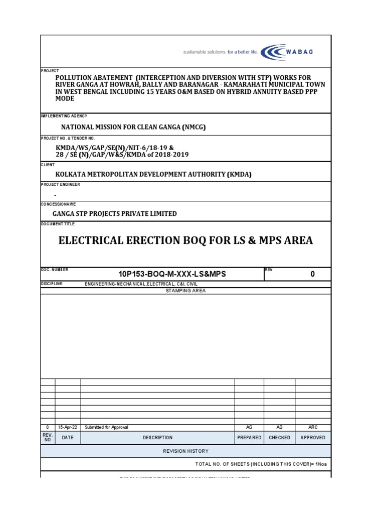 Electrical Erection BOQ - LS MPS - Assof Infra | PDF | Transformer | Power Engineering
