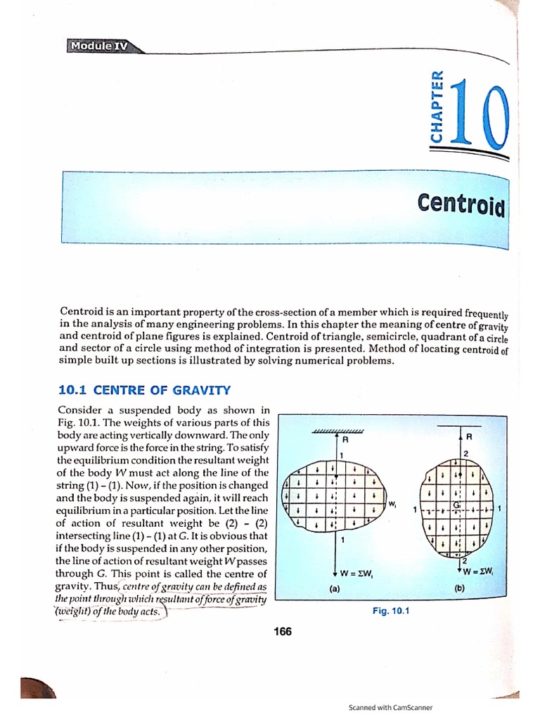 Centroid Notes | PDF