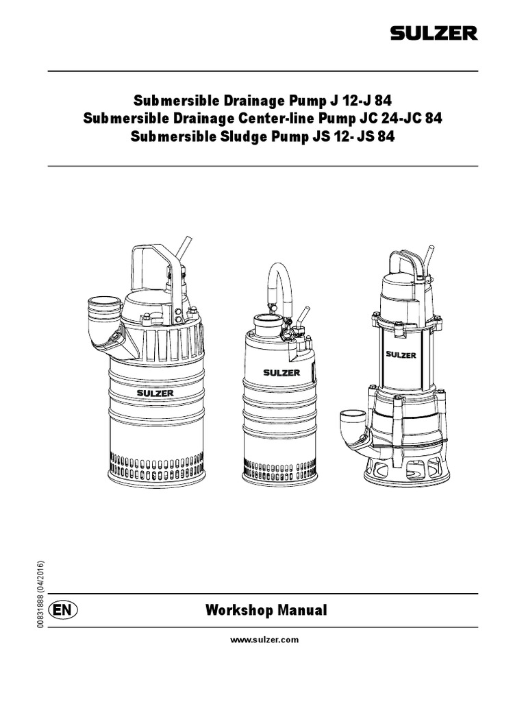 Sulxer j24 - j44 - j54 - j84 - jc24 - jc44 - jc54 - jc84 - js24 - js44 ...