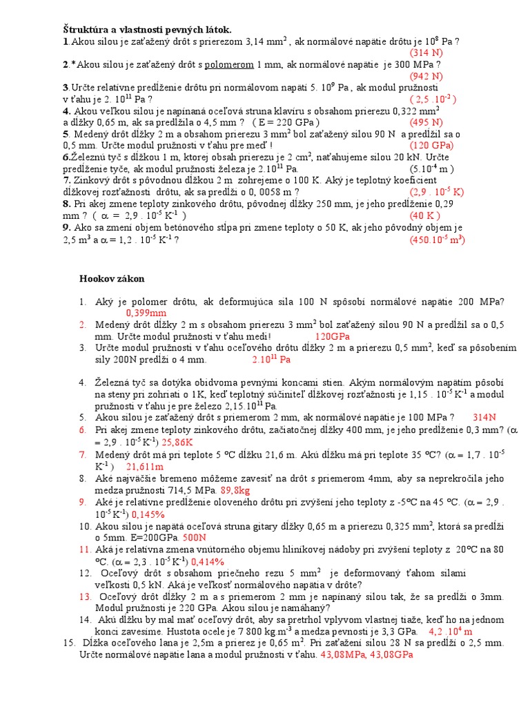 Hookov Zã¡kon - Prã Klady 2023 2 | PDF