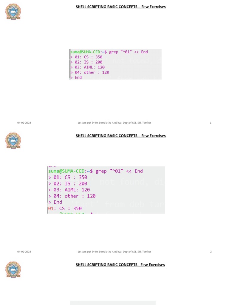 ShellScripting Programs Part3 | PDF | Software Engineering
