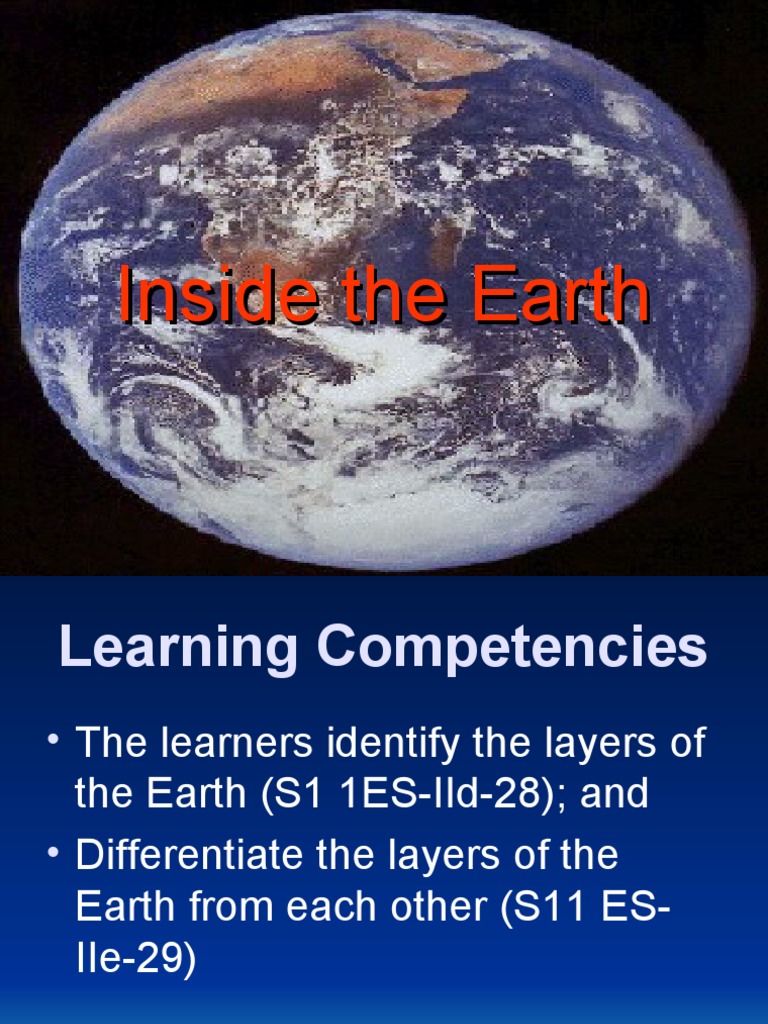 Layers of The Earth | PDF | Structure Of The Earth | Geophysics