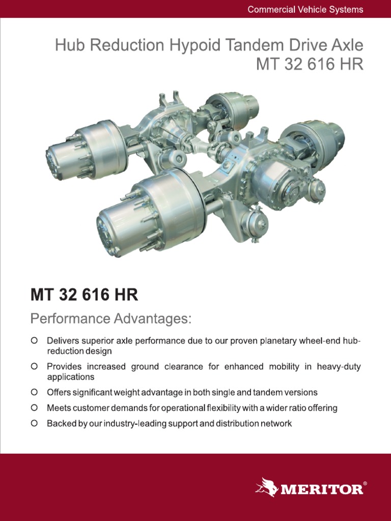 Meritor India - MT32-616 | PDF