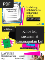 ESP 10 Module 5 Lesson | PDF