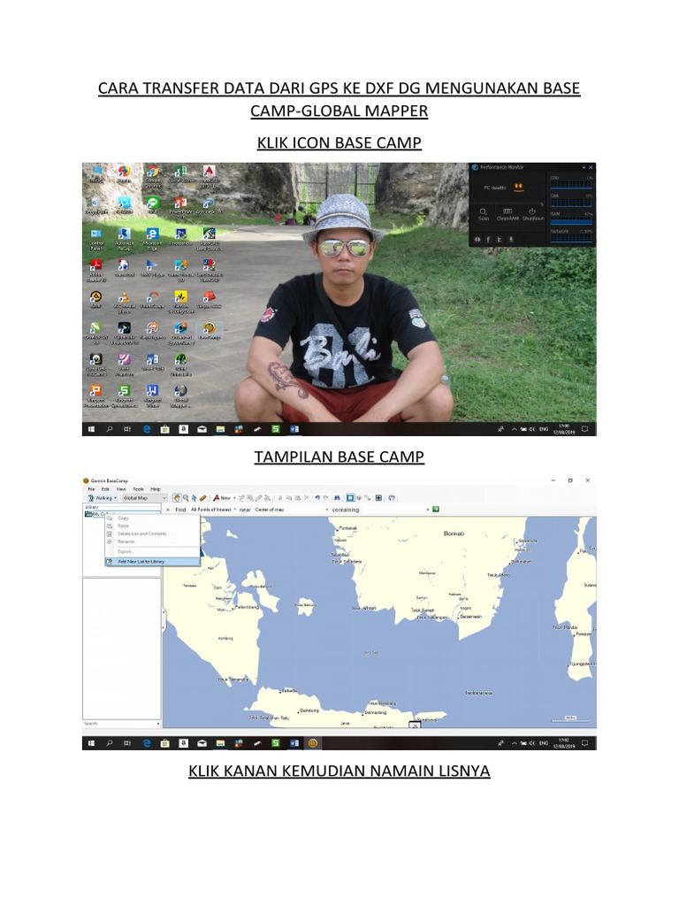 Cara Transfer Data Dari Gps Ke DXF | PDF Cara Transfer Data Dari Gps Ke DXF | PDF
