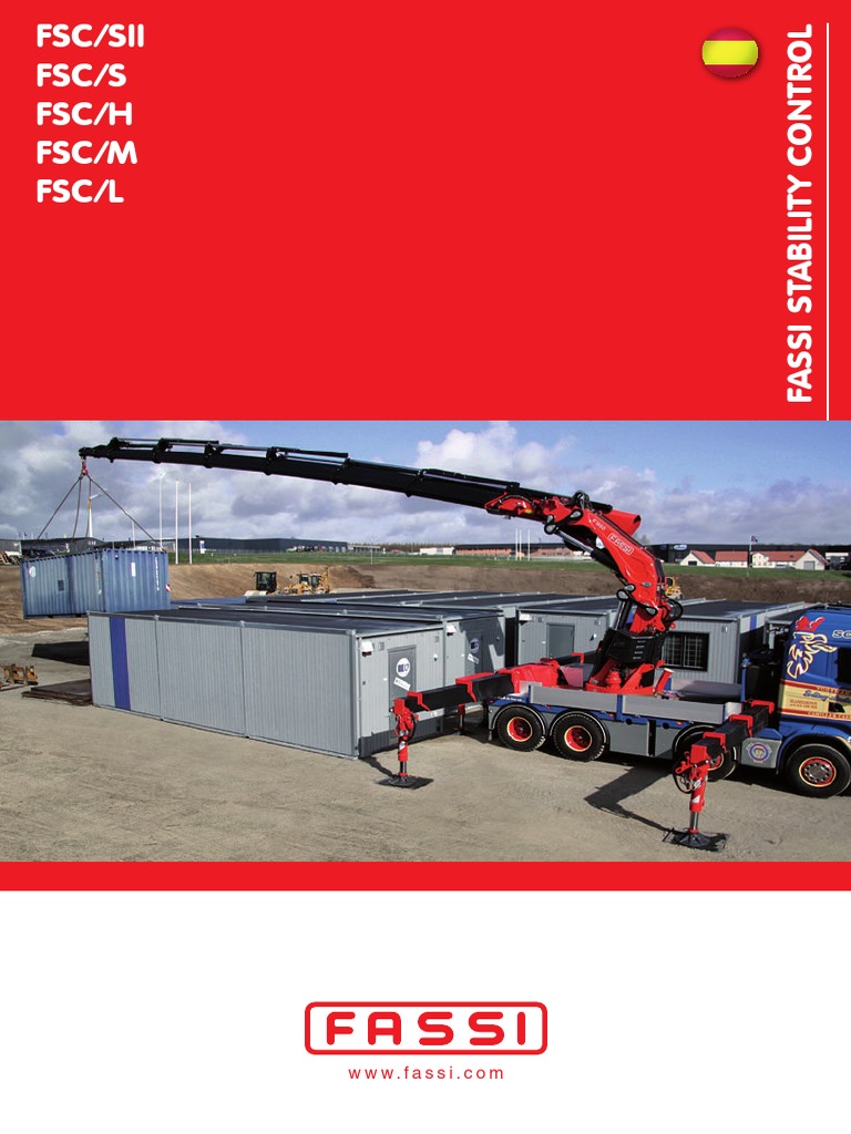 Fassi Stability Control - ES | PDF | Interfaces gráficas de usuario | Grúa (máquina)