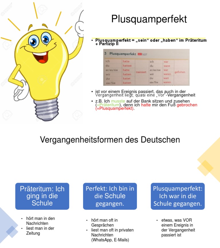 Plusquamperfekt | PDF