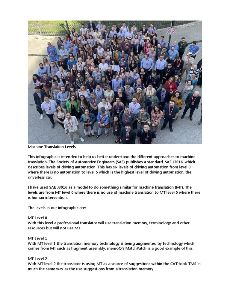 Machine Translation Levels | PDF | Translations | Computing