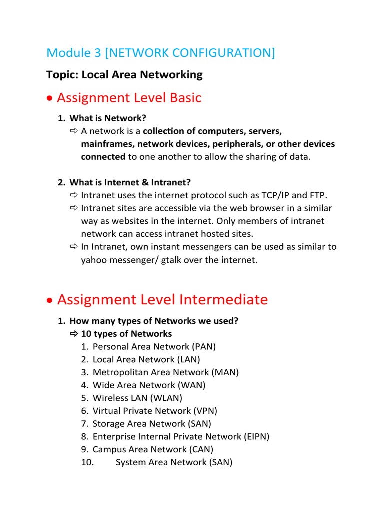 Module 3 | PDF | Computer Network | Virtualization