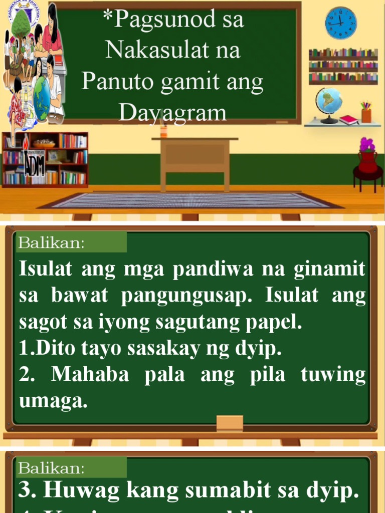 Filipino 2nd Quarter Ikalimang Linggo Panagano NG Pandiwa | PDF