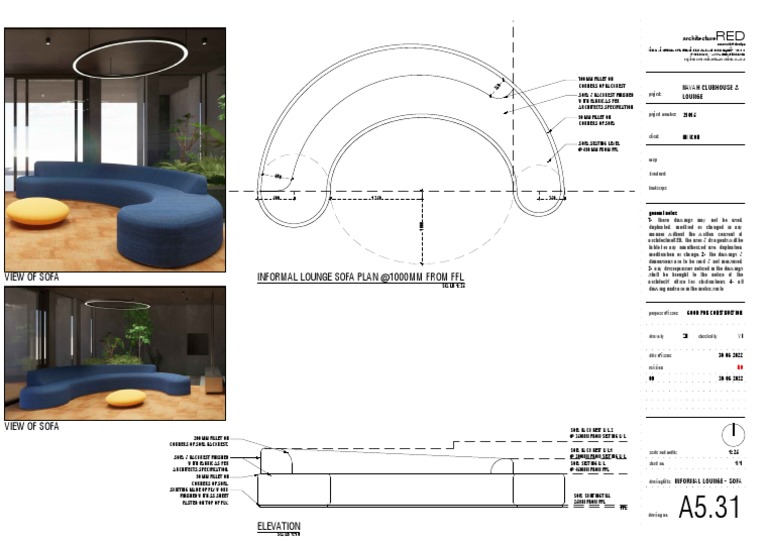 Informal Lounge Sofa - A5.31 | PDF | Copyright Law | Law