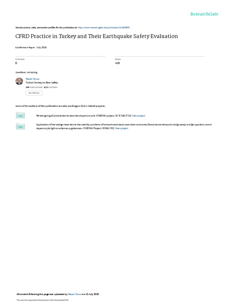 Hydrovision 2010 Text | Download Free PDF | Dam | Earthquakes