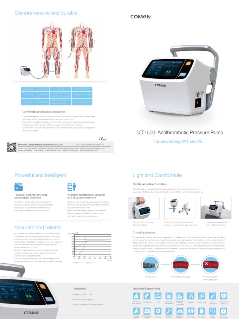 En SCD600 | PDF | Vein | Hemodynamics