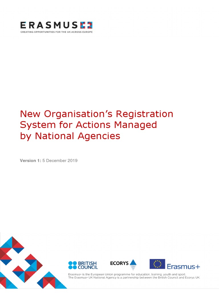 New Organisation's Registration System (From PIC To OID) | PDF ...