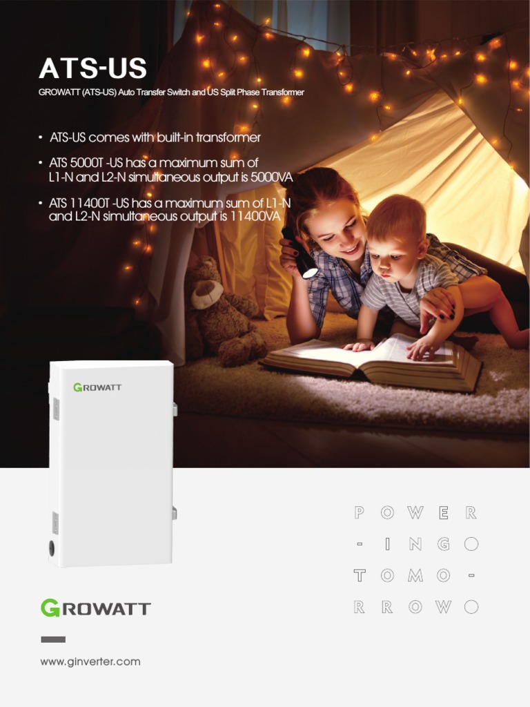 ATS-US Datasheet | PDF | Mains Electricity | Alternating Current
