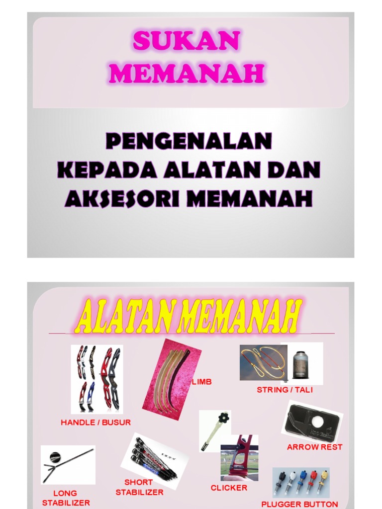 Padang & Alatan Memanah | PDF