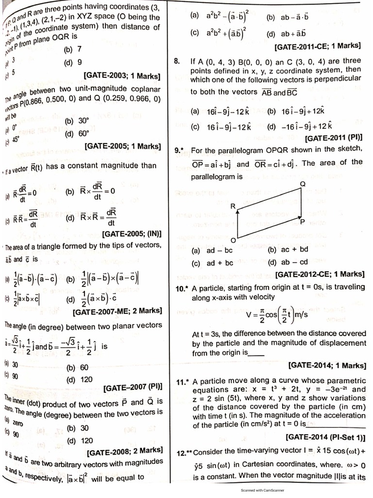 Vector Calculus | PDF
