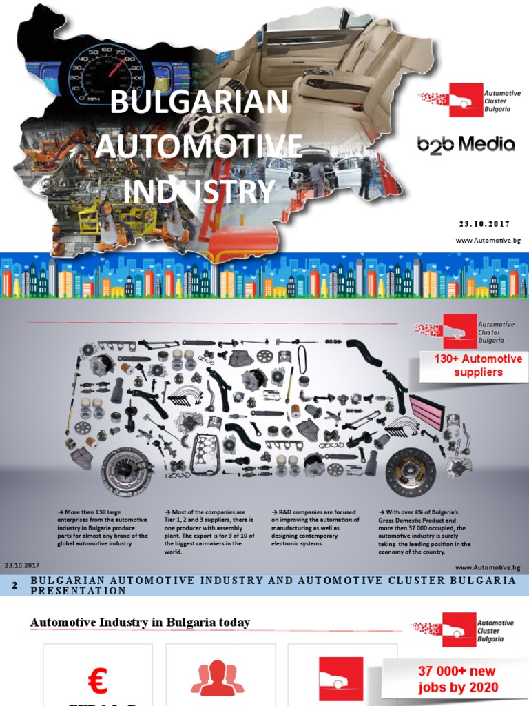 Overview of Bulgaria's Automotive Industry | PDF | Finance & Money ...