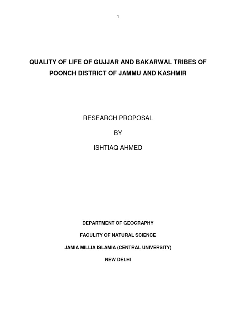 Final Proposal JMI | PDF