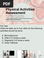 Filipino Physical Activity Pyramid Guide | PDF | Wellness