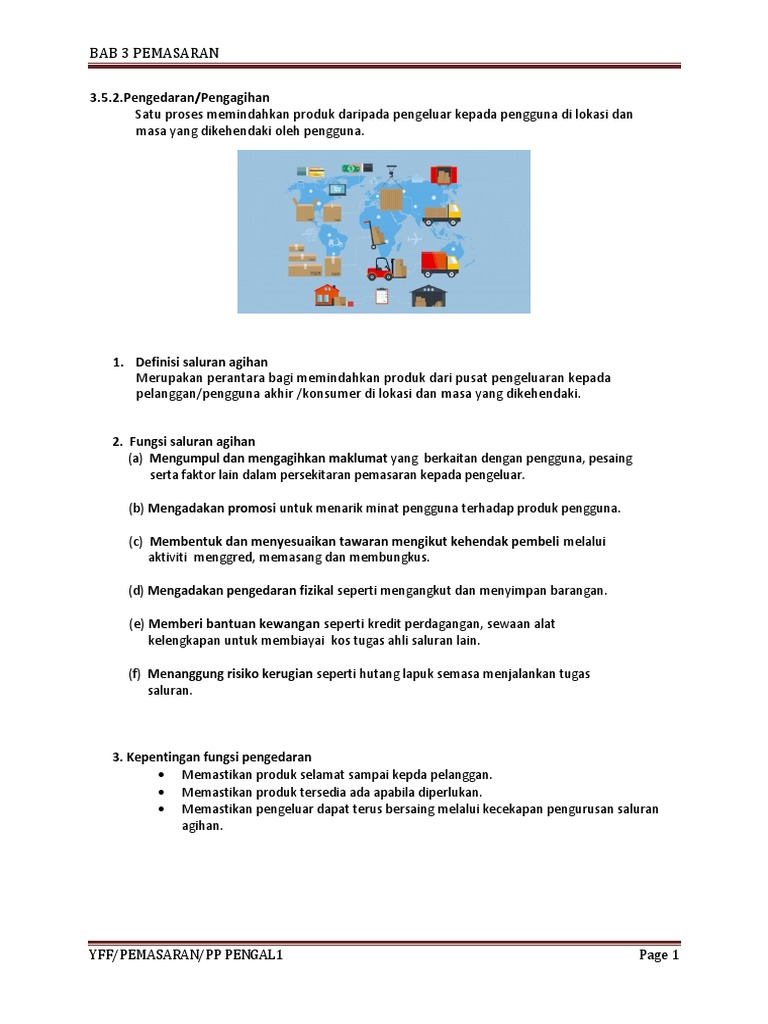 3.5.2 Pengedaran Atau Pengagihan | PDF