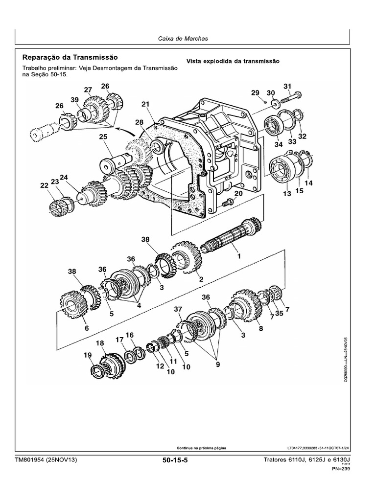 Vista Explodida Da Transmissão 7225 | PDF