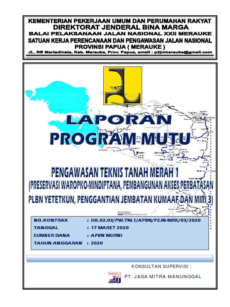 Laporan Program Mutu Kontrak | PDF