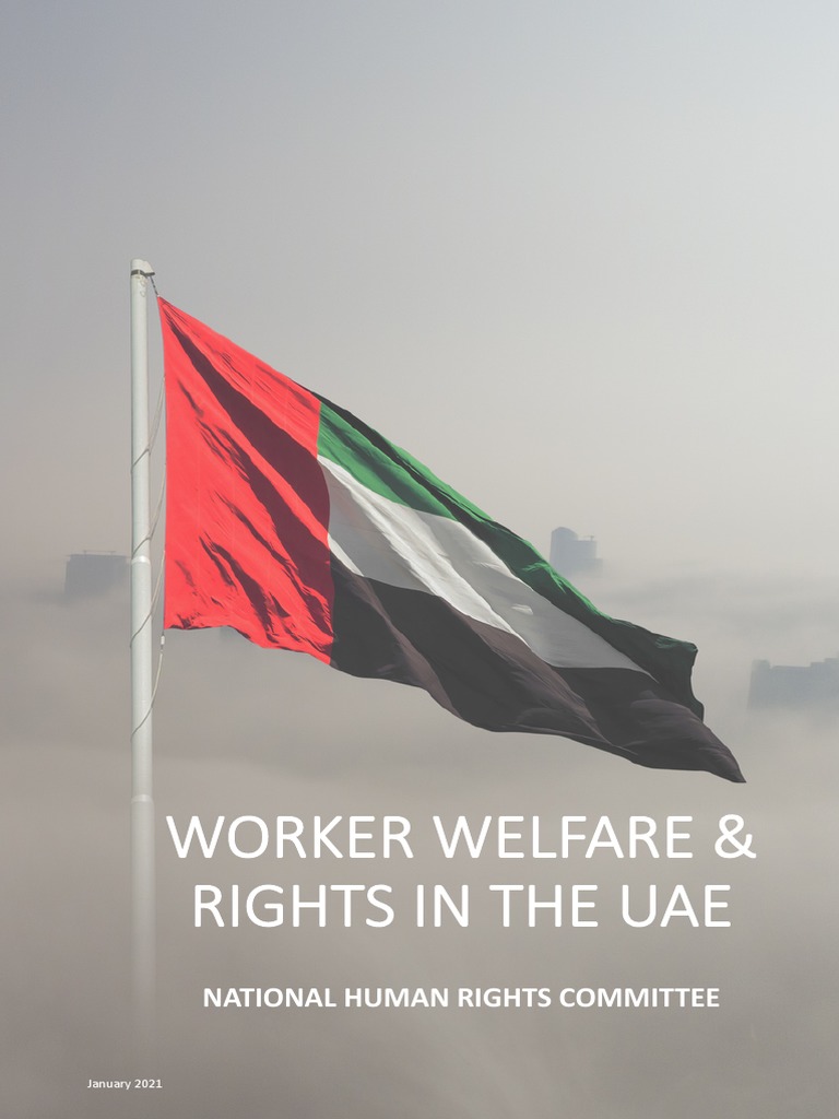 Worker Welfare in The UAE .Cleaned | PDF | Labour Law | Employment