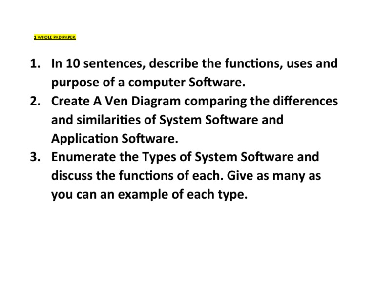 1 Whole Pad Paper | PDF