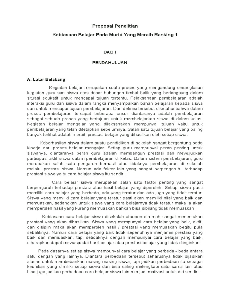 Proposal Nabila Amalia Putri Xi Ipa 4 Pdf 