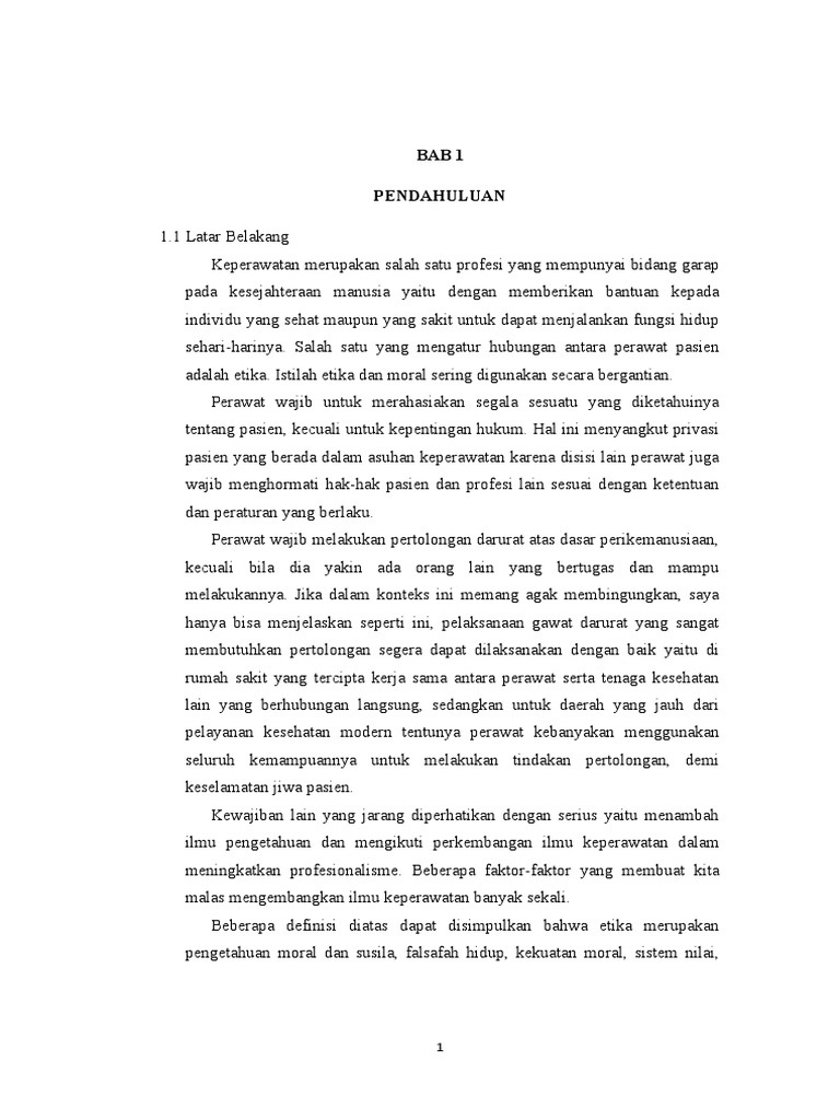 ETIKA KEPERAWATAN Kel3 | PDF
