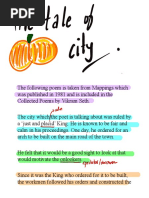 The Tale of Melon City Summary | PDF | Classics