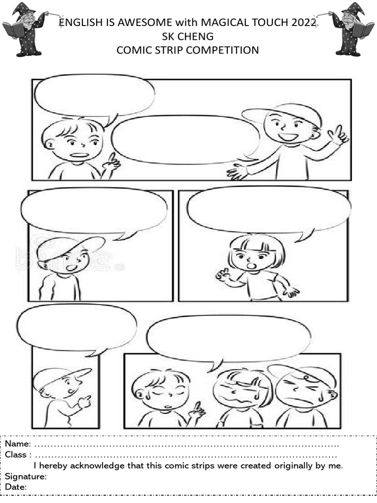 Comic Strip Competition 2022 Entry | PDF