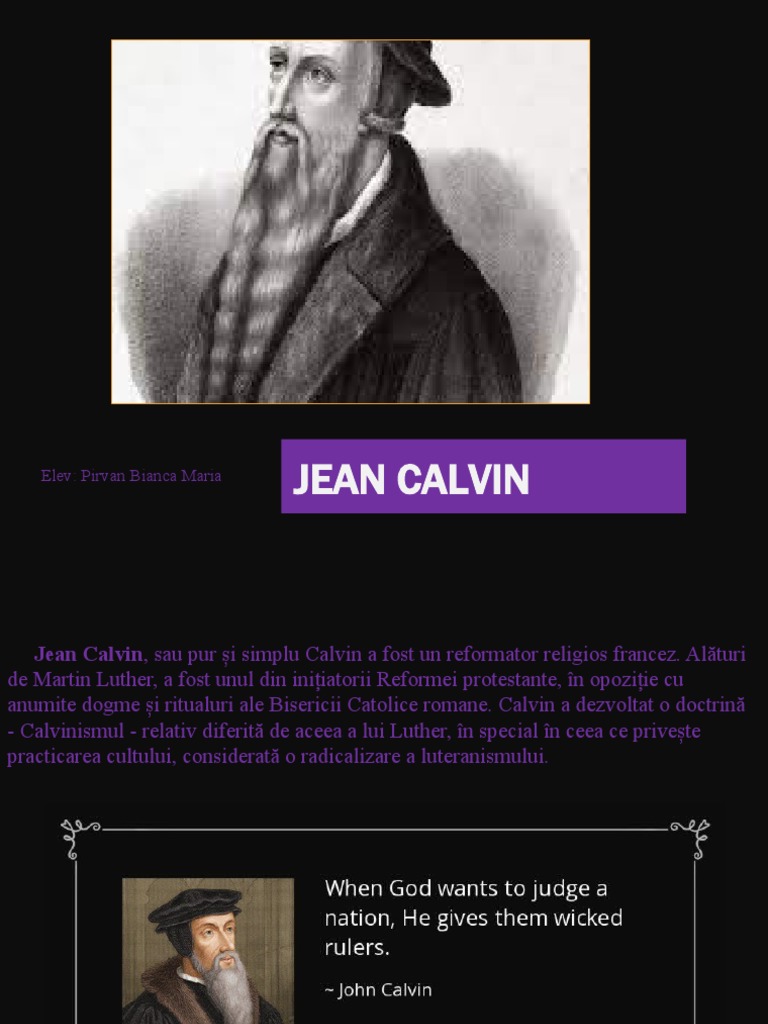 Jean Calvin | PDF