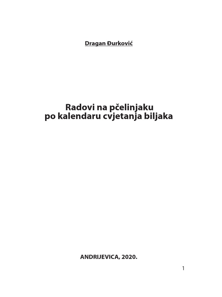 Pcelarstvo Gaga | PDF