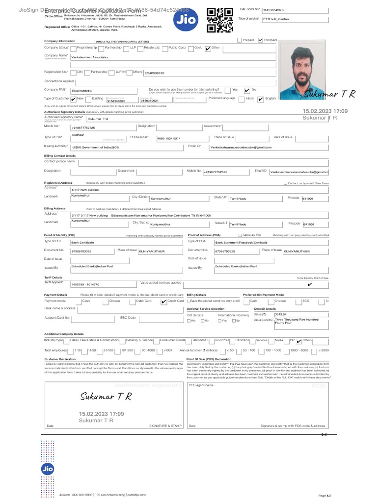 Eo0000017zne - Cof 1 | PDF | Cheque | Roaming