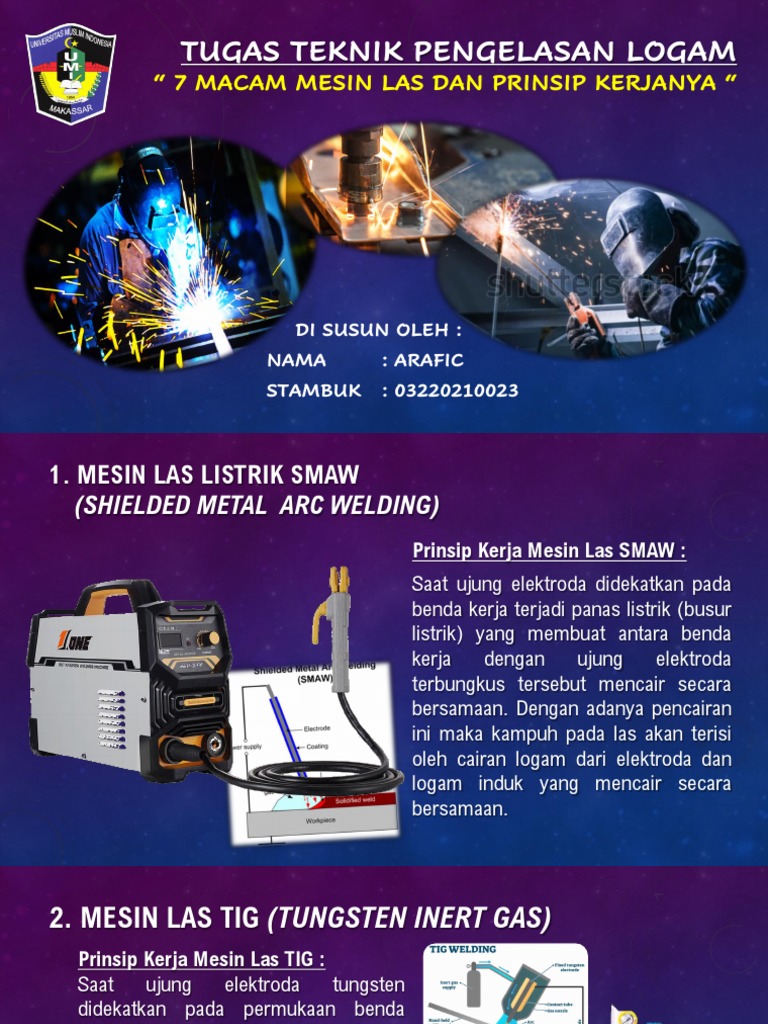 Prinsip Kerja 7 Mesin Las Berbeda | PDF