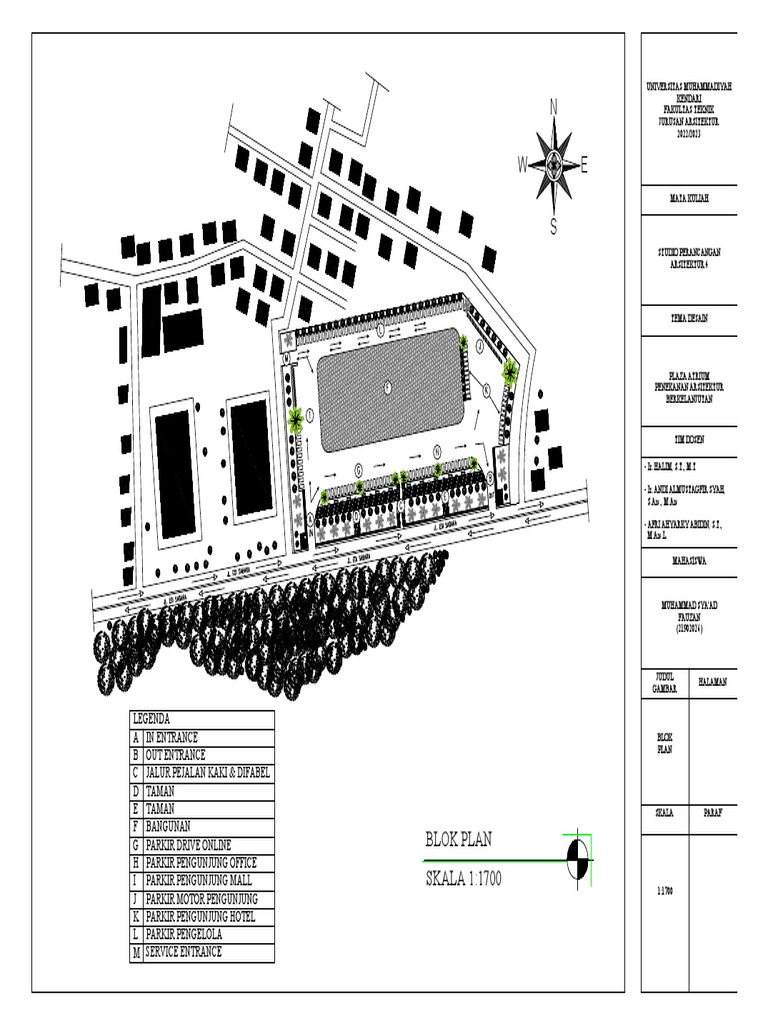 Blok Plan - Revisi | PDF