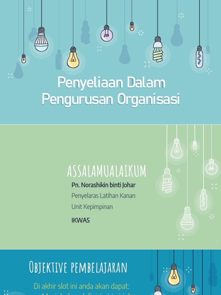 Penyeliaan Dalam Pengurusan Organisasi | PDF