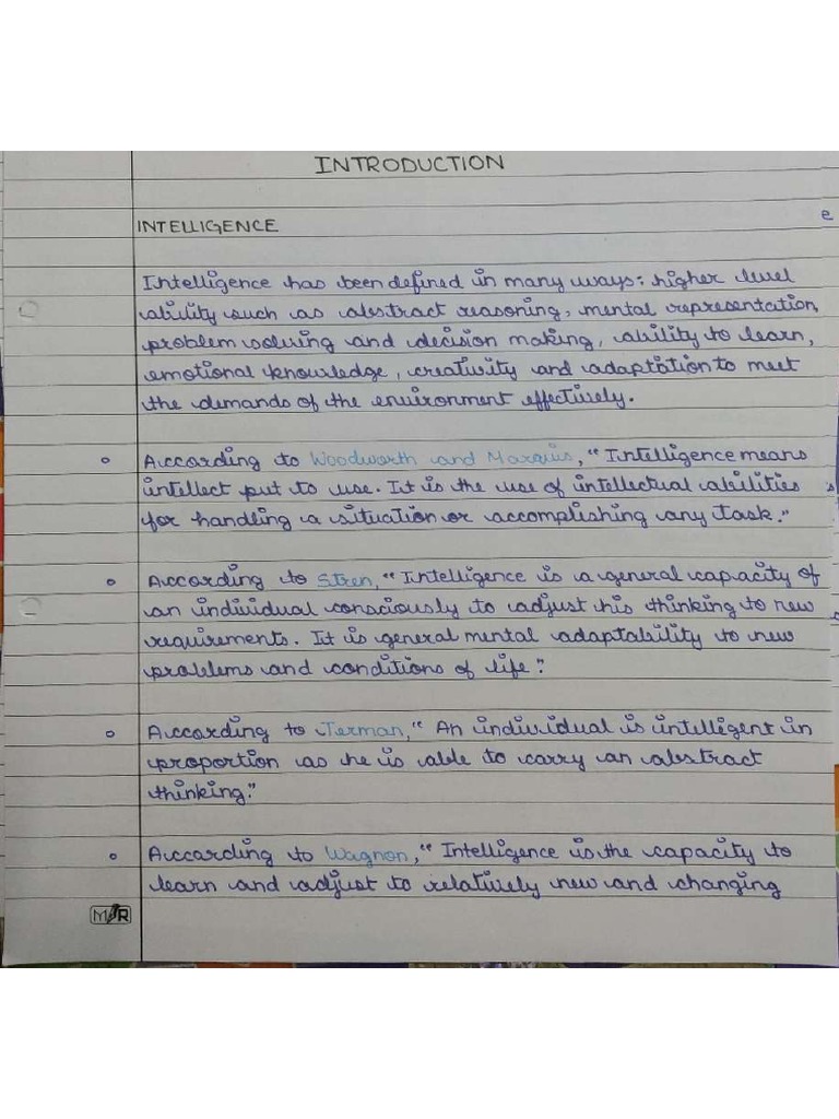 Theory For Bhatia Battery Test | PDF