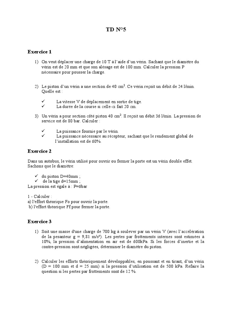 Exercice 1 | PDF | Sciences et mathématiques