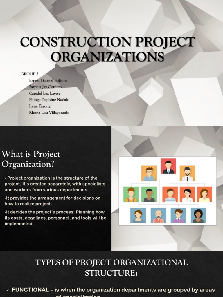 Construction Project Organizations | PDF