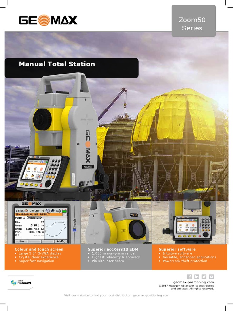 GeoMax Zoom50 DS 867523 1201en | PDF | Computing | Computer Engineering