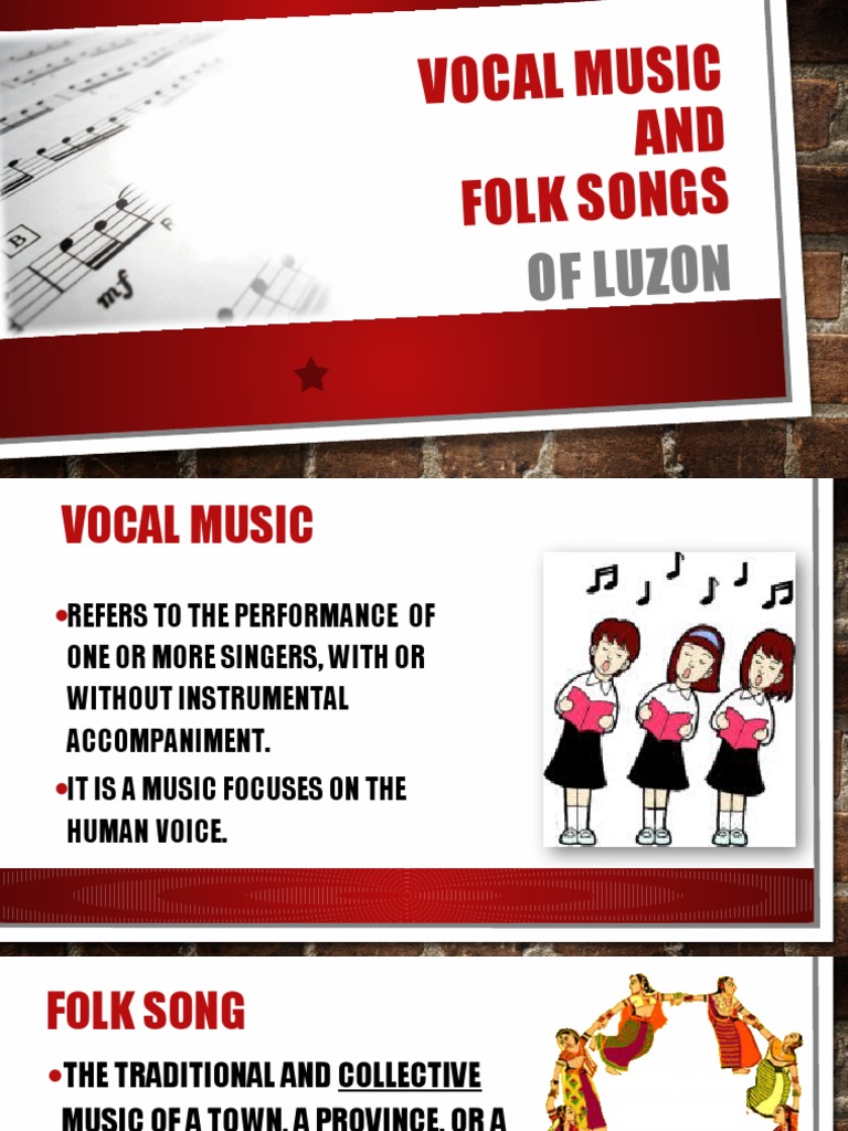 Vocal Music and Folk Song | PDF | Social Science | Art