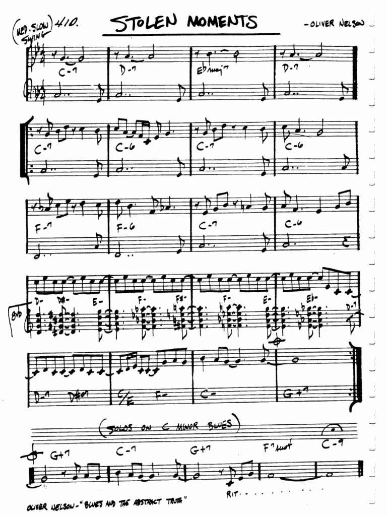 Stolen Moments | PDF