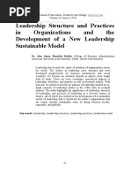 Leadership Theory and Practice PDF Download | PDF | Leadership | Theory