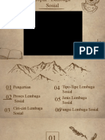 Arti dan Fungsi Institusi dalam Masyarakat | PDF