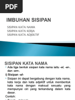 Contoh Imbuhan Sisipan dalam Bahasa Melayu | PDF