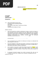Modèle de Lettre - Convocation À Une Réunion Avec Ordre Du Jour | PDF