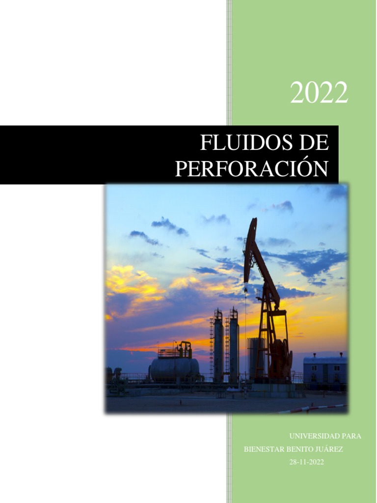 Fluidos de Perforación: Funciones y Tipos | PDF | Perforación | Agua